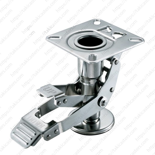 Khóa bàn đạp inox K-1900 - takicasters.com